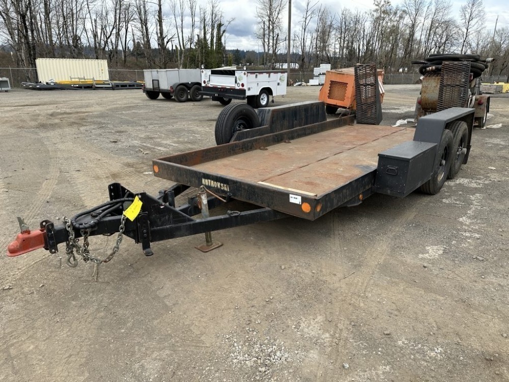 1991 Towmaster T10 T/A Equipment Trailer | J. Stout Auction
