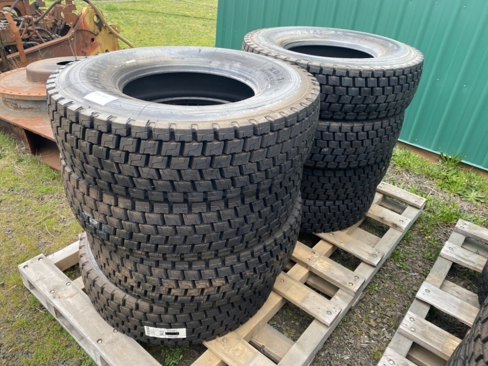Michelin XDE2 315/80R22.5 Tires (New) | J. Stout Auction