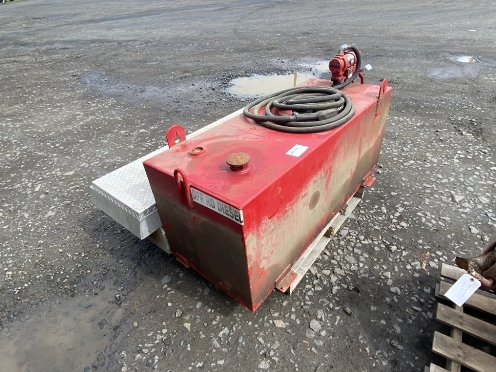 Fuel Transfer Tank & Truck Box | J. Stout Auction