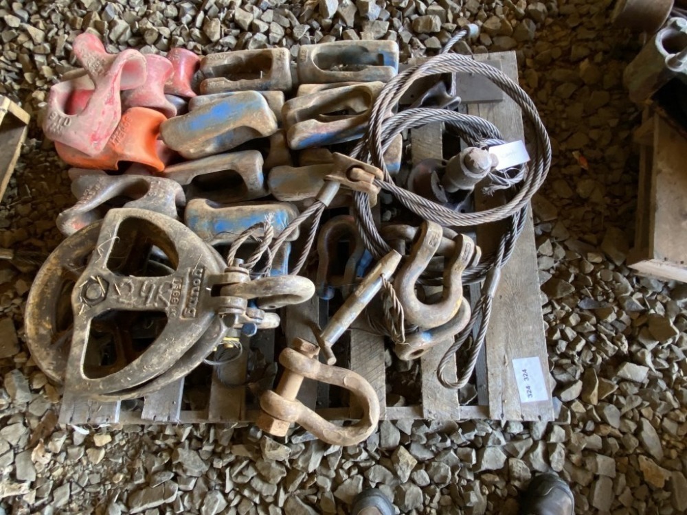 Blocks, Shackles, Sleeves | J. Stout Auction