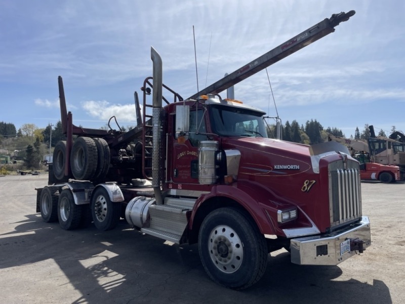 2016 Kenworth T800 Tri-Axle Log Truck | J. Stout Auction