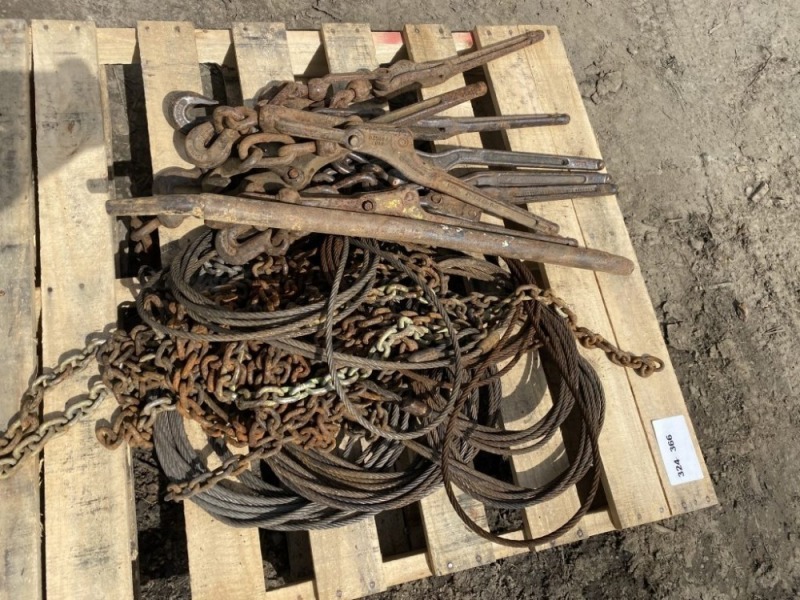 Log Truck Binders & Log Wraps | J. Stout Auction