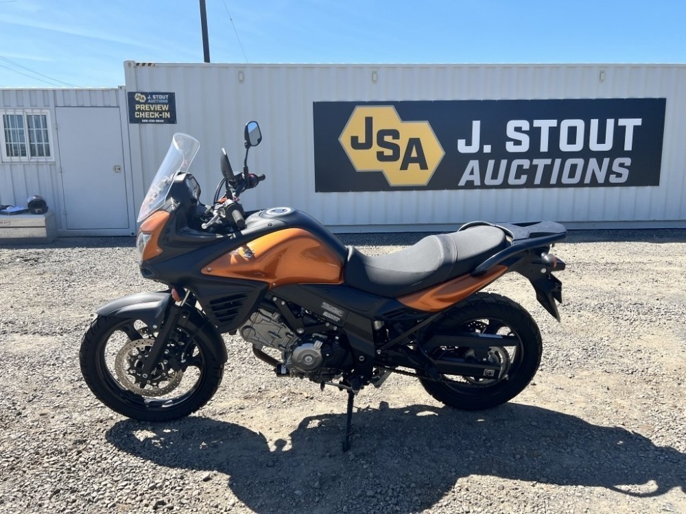 2012 Suzuki V-Strom Adventure Motorcycle | J. Stout Auction