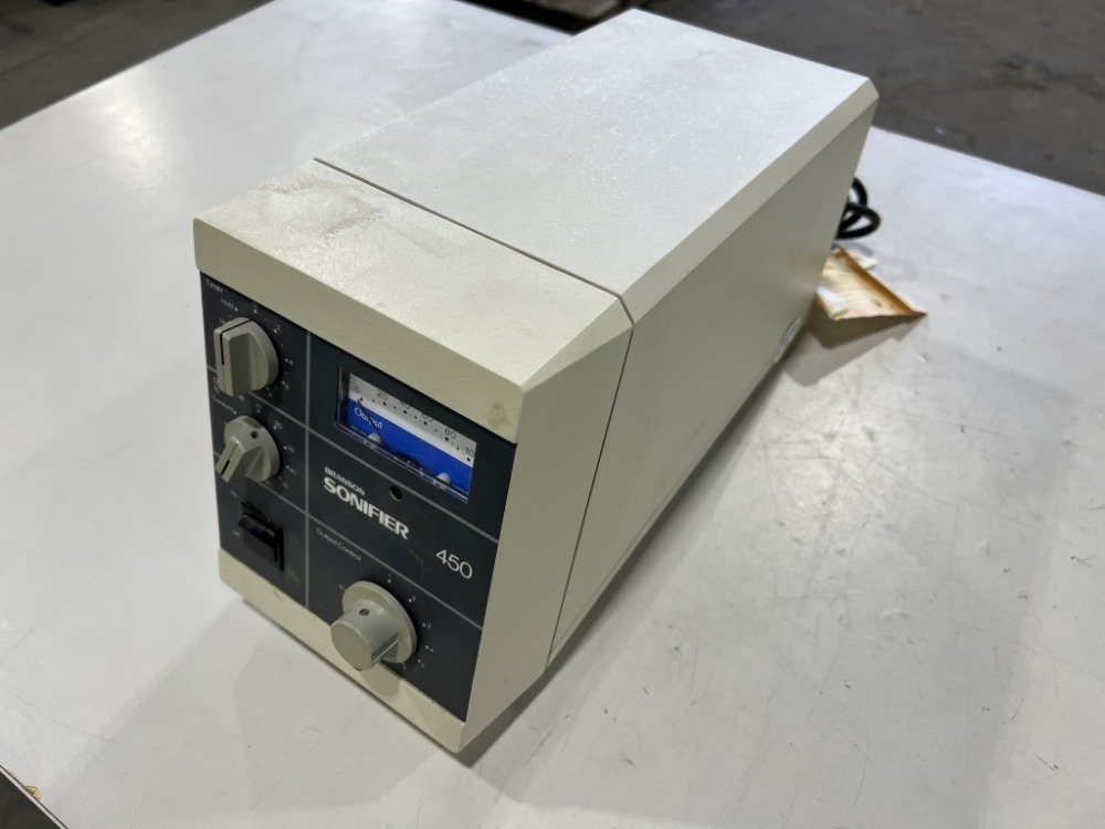 Branson Ultrasonic Sonifier 450 w/Probes | J. Stout Auction