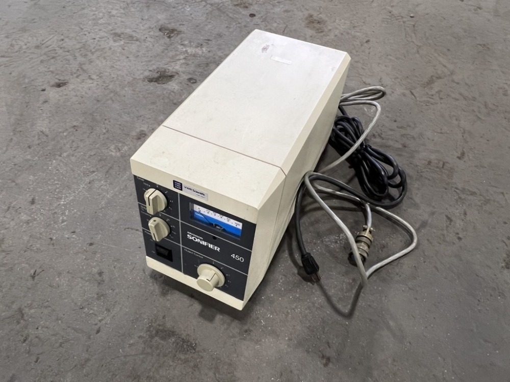 Branson Ultrasonic Sonifier 450 w/Probes | J. Stout Auction