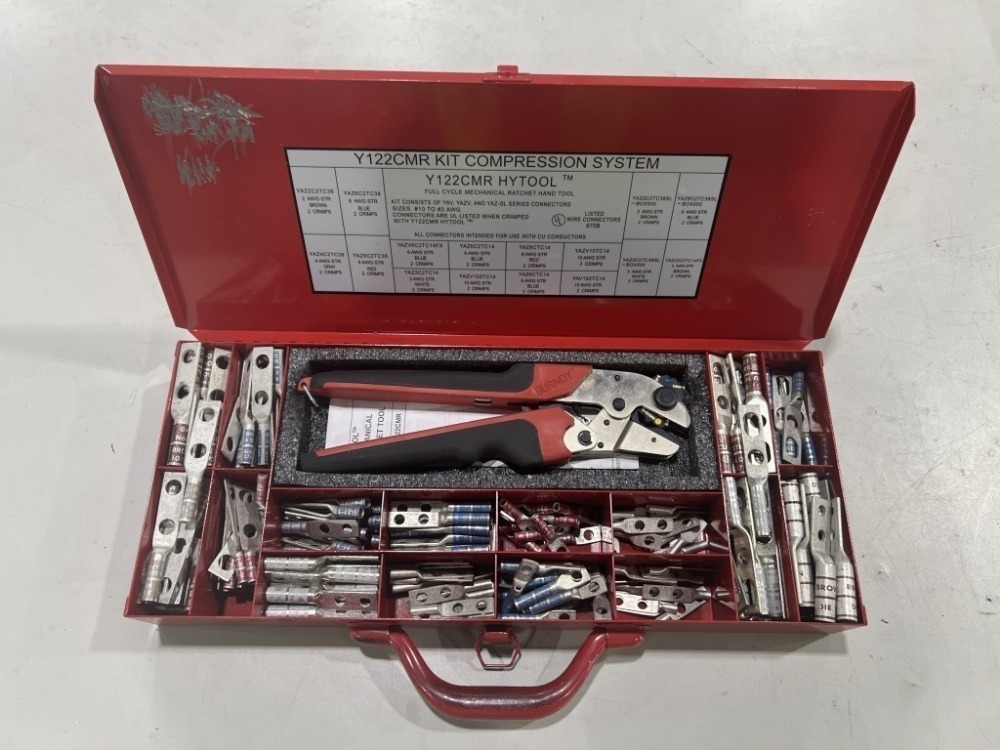 Burndy Compression System, Qty 5 | J. Stout Auction