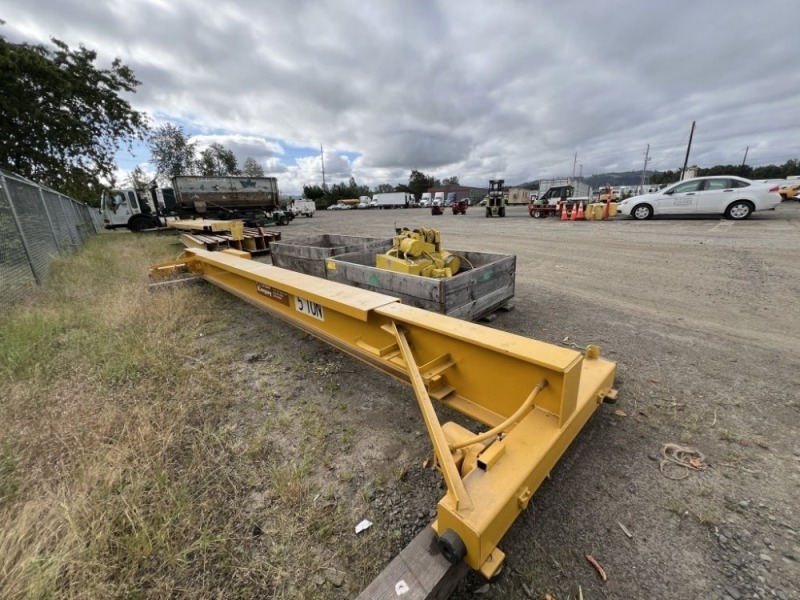 Beebe 5 Ton Overhead Crane | J. Stout Auction