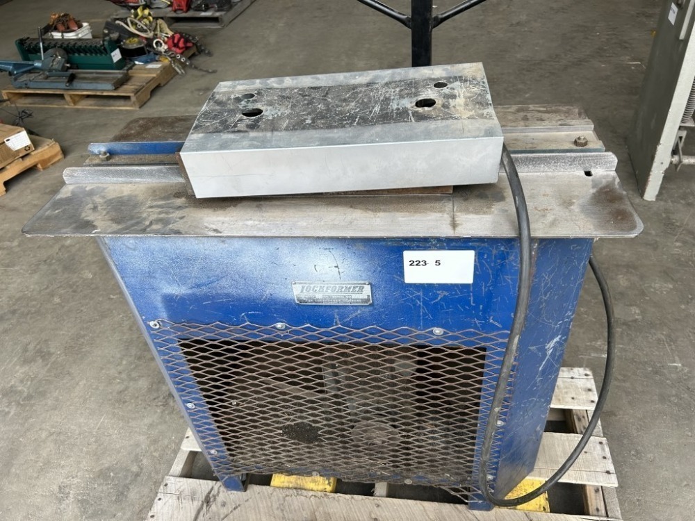 Lockformer Sheet Metal Forming Machine | J. Stout Auction