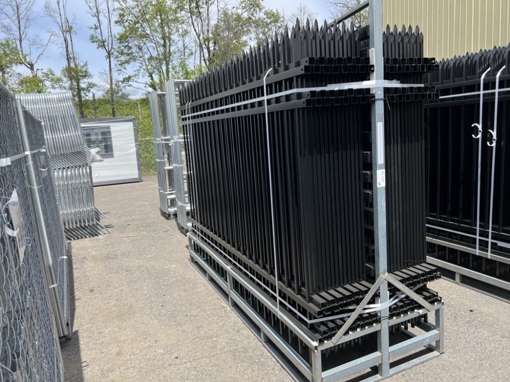 2024 Hanbase Galvanized Steel Fence Panels | J. Stout Auction