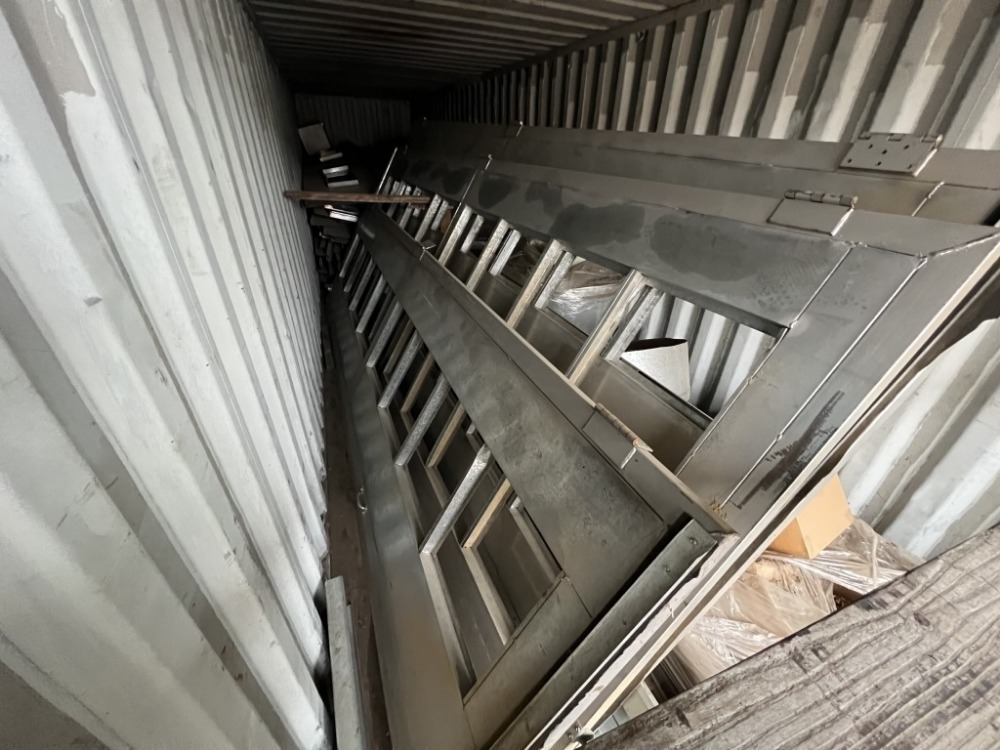 Paint Booth & 40' Shipping Container | J. Stout Auction