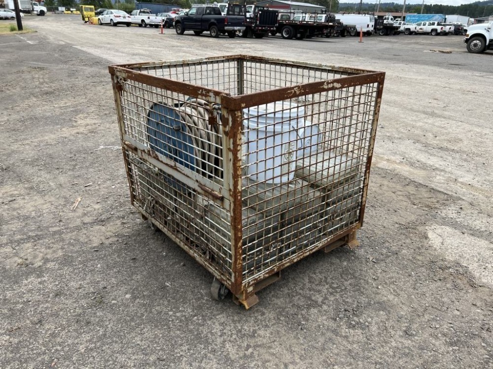 Hannay Hose Reel & Glass Tiles | J. Stout Auction