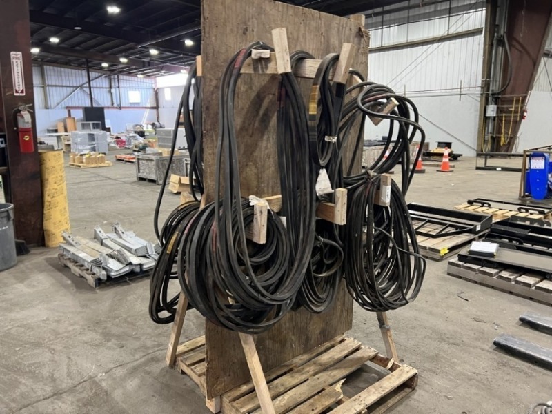 Automotive Belts With Storage Rack | J. Stout Auction