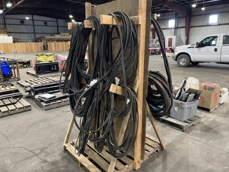 Automotive Belts With Storage Rack | J. Stout Auction