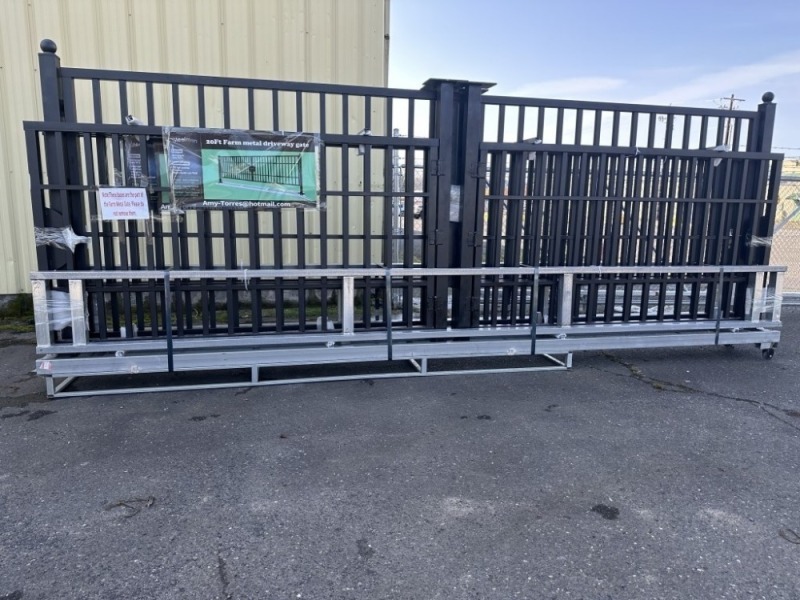 2023 Hanbase 20' Driveway Gate | J. Stout Auction