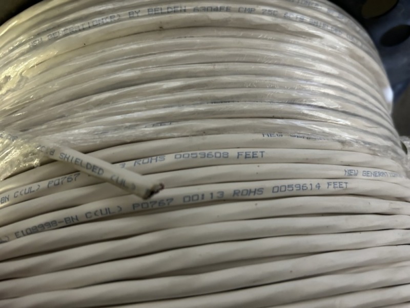 Belden Shielded Electrical Wire | J. Stout Auction