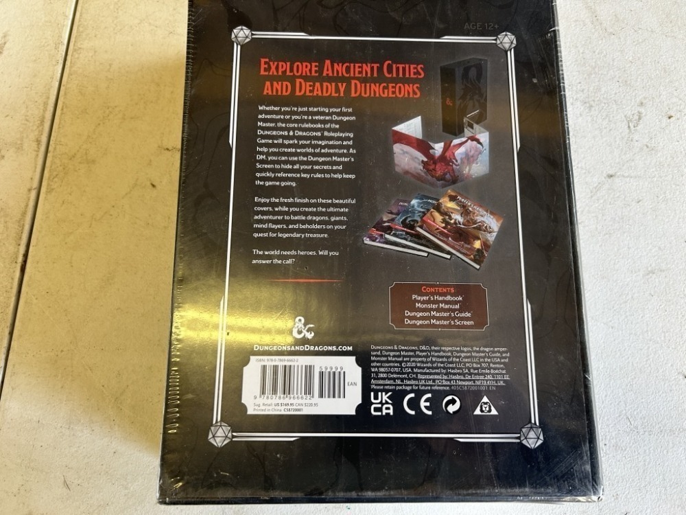 Dungeons & Dragons Handbook Set | J. Stout Auction