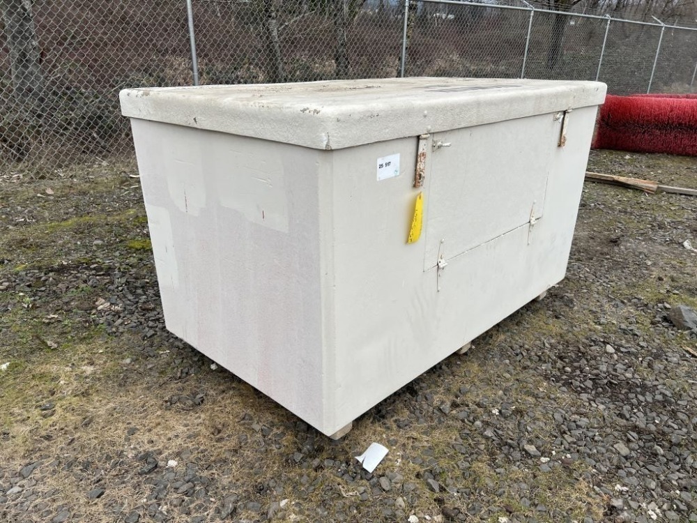 Fiberglass Storage Box | J. Stout Auction