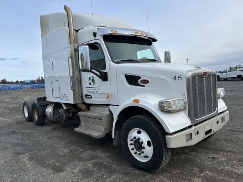 2019 Peterbilt 567 Tri-Axle Sleeper Truck Tractor | J. Stout Auction