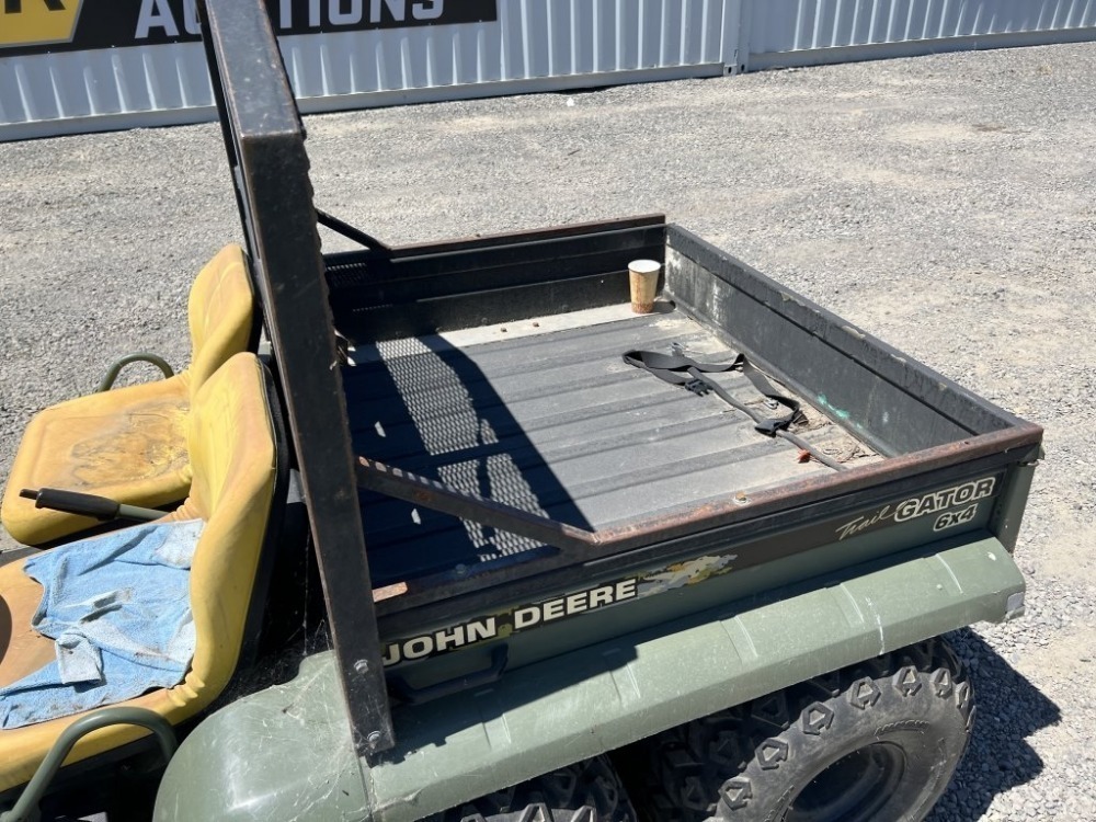 John Deere Gator 6x4 Utility Cart | J. Stout Auction