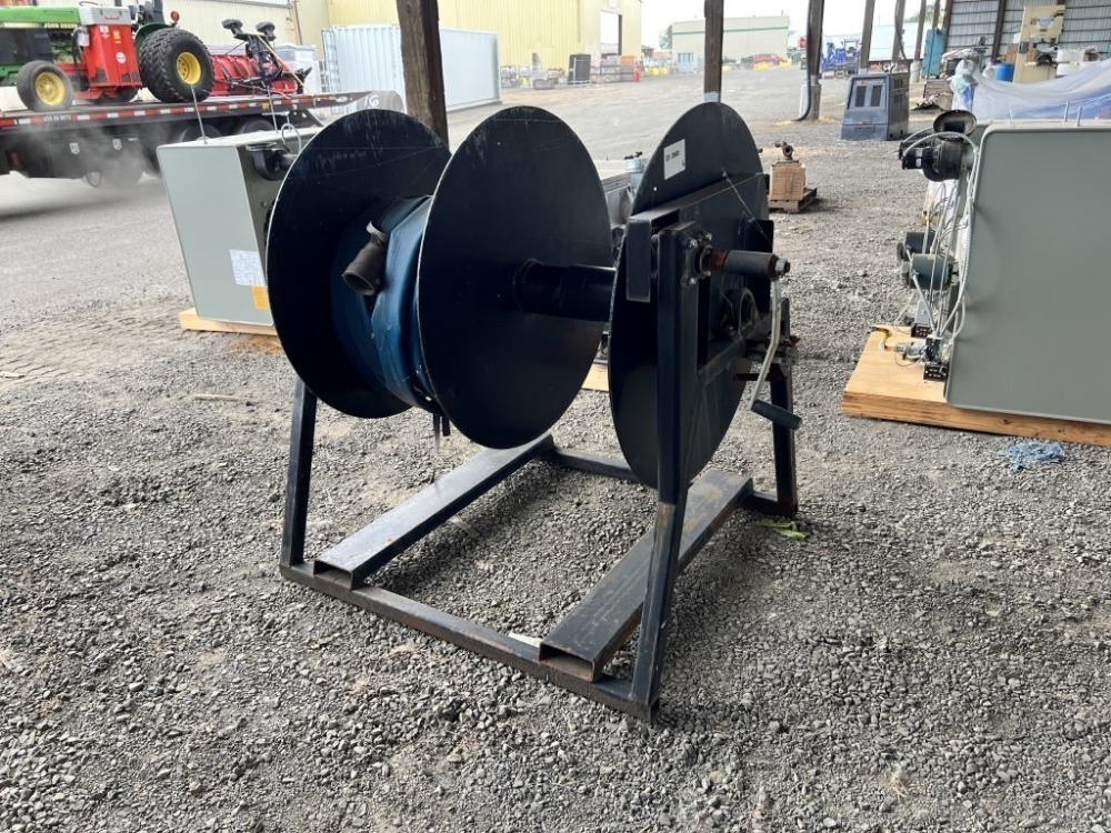 Two Hose Reel Stand | J. Stout Auction