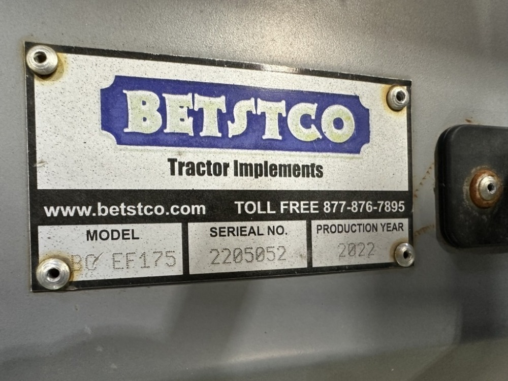 2022 Betstco BCEF175 68 Flail Mower | J. Stout Auction