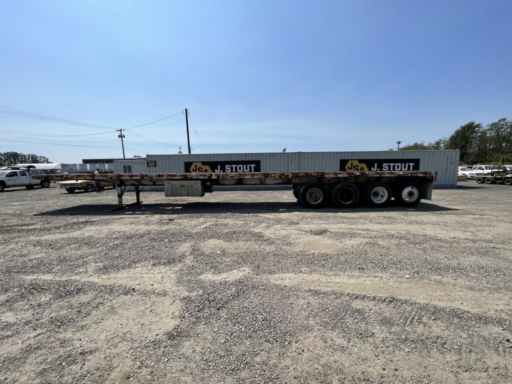 1975 Aztec Quad-Axle Flatbed Trailer | J. Stout Auction