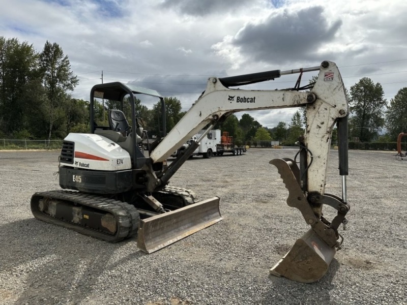 2014 Bobcat E45 Mini Hydraulic Excavator | J. Stout Auction