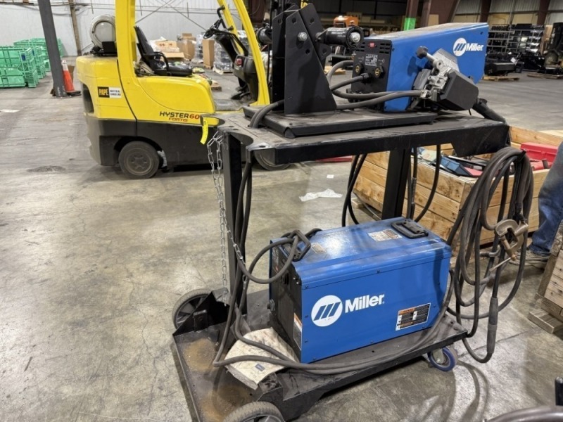 Miller Invision 450 MPa Welder W/Cart | J. Stout Auction
