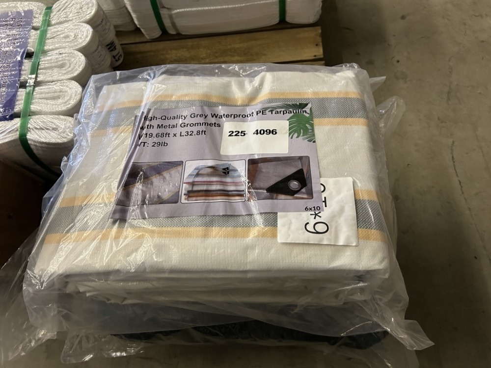 2025 19' x 32' Waterproof Gray Tarp | J. Stout Auction