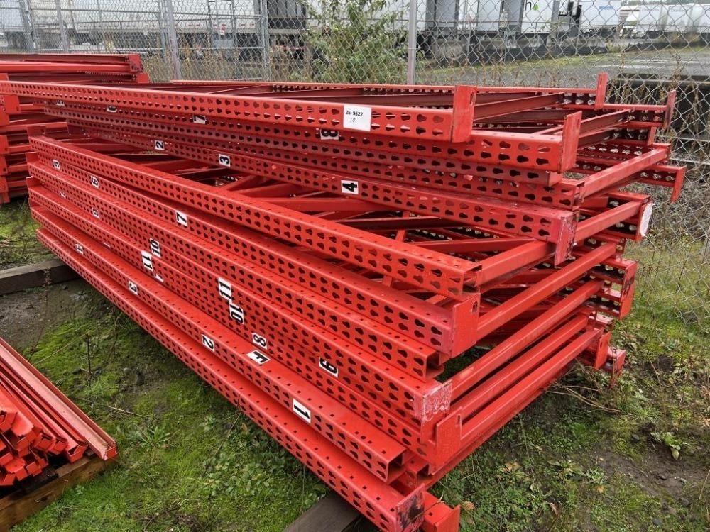 10' Pallet Rack Frames | J. Stout Auction