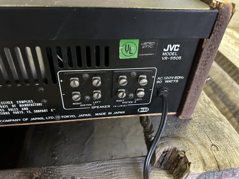 Stereo Receiver & Dual CD Player | J. Stout Auction