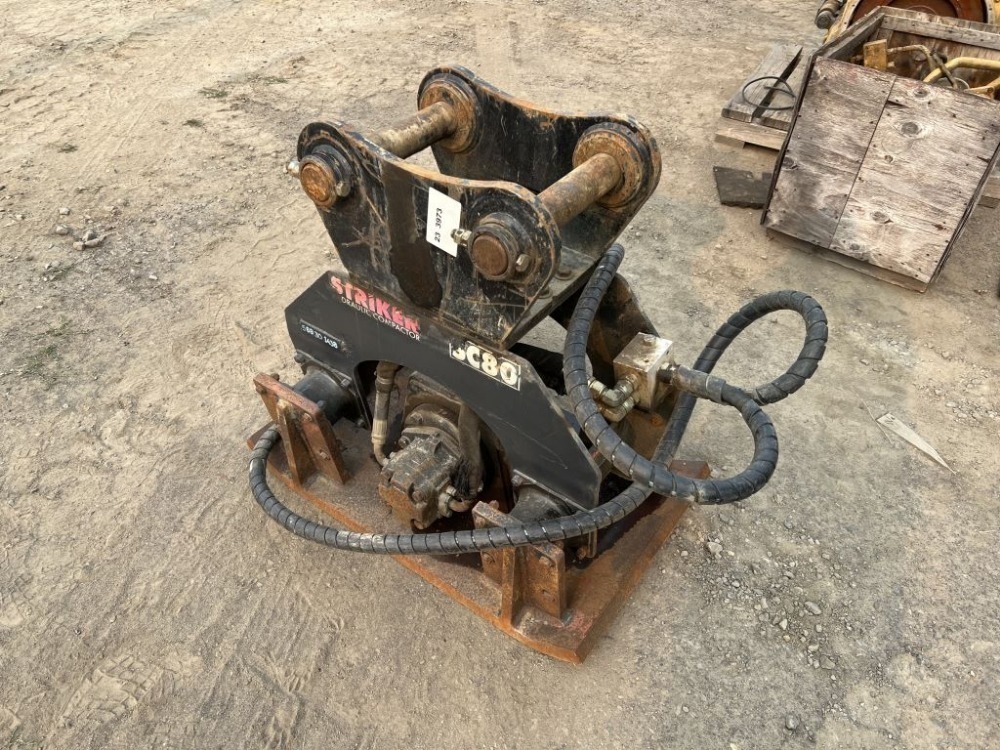 2018 Striker SC80 Hydraulic Compactor | J. Stout Auction