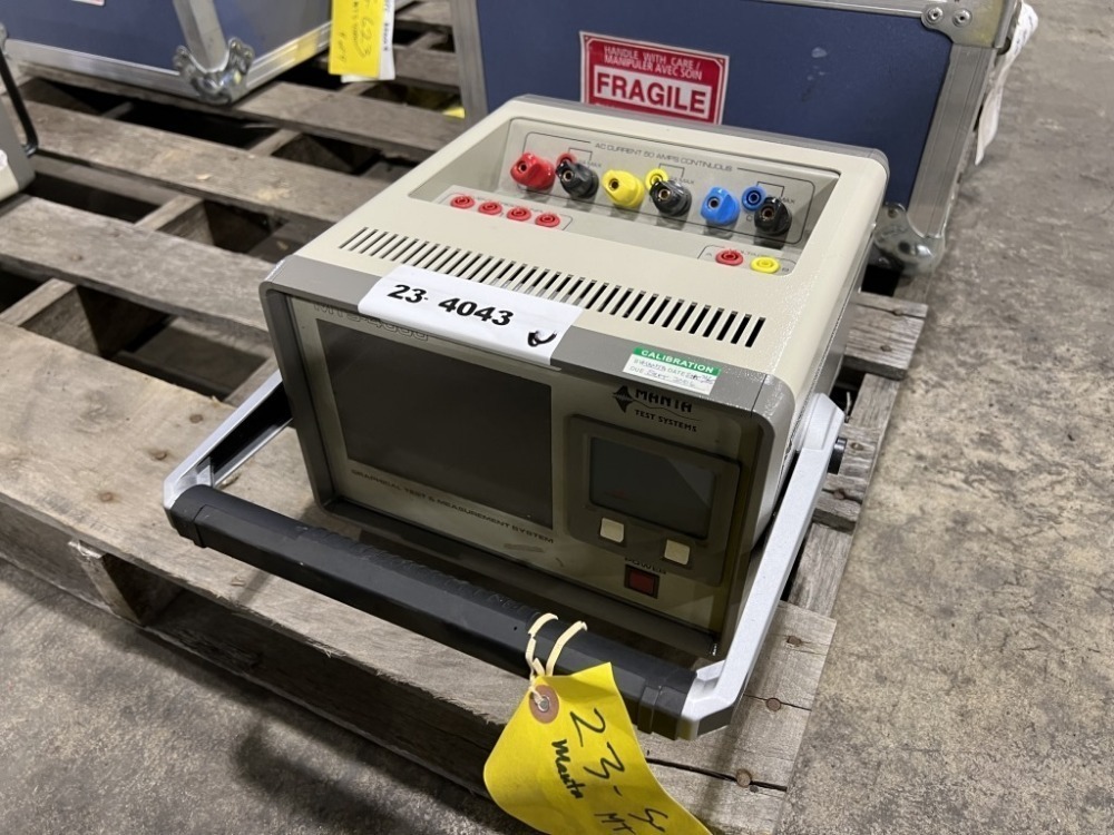 Manta MTS4000 Test System | J. Stout Auction