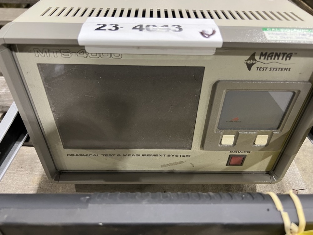 Manta MTS4000 Test System | J. Stout Auction