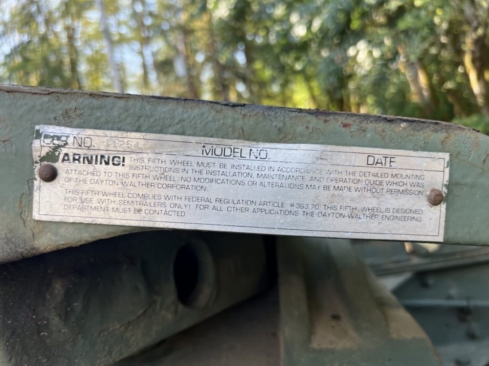 1979 AM General M916 T/A Truck Tractor | J. Stout Auction