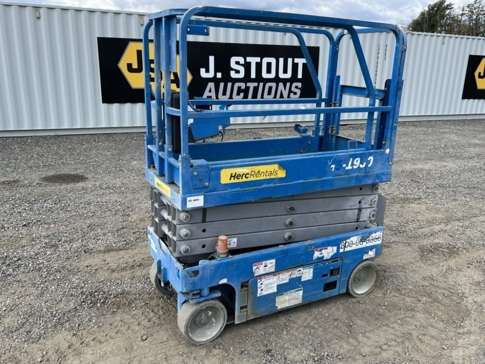 2015 Genie GS-1930 Scissor Lift | J. Stout Auction