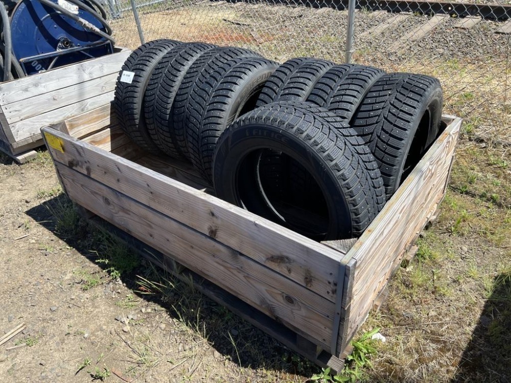 235/60R18 LT Laufenn Snow Tires, Qty. 8 | J. Stout Auction