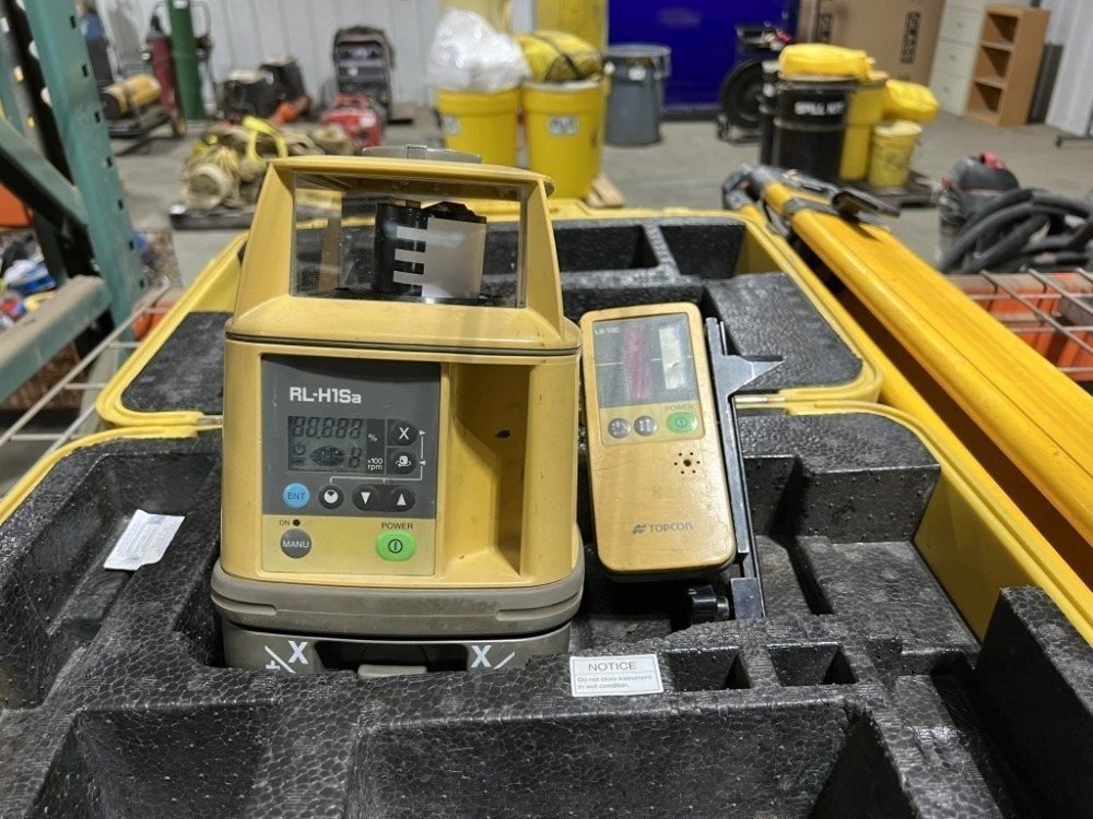 Topcon RL-H1Sa Rotary Laser | J. Stout Auction