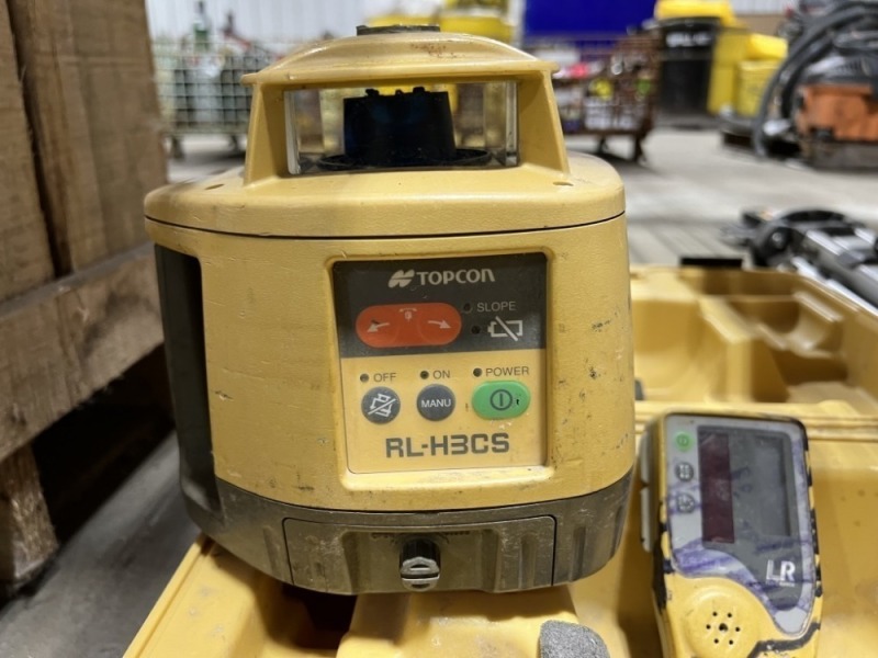 Topcon RL-H3CS Rotating Laser | J. Stout Auction