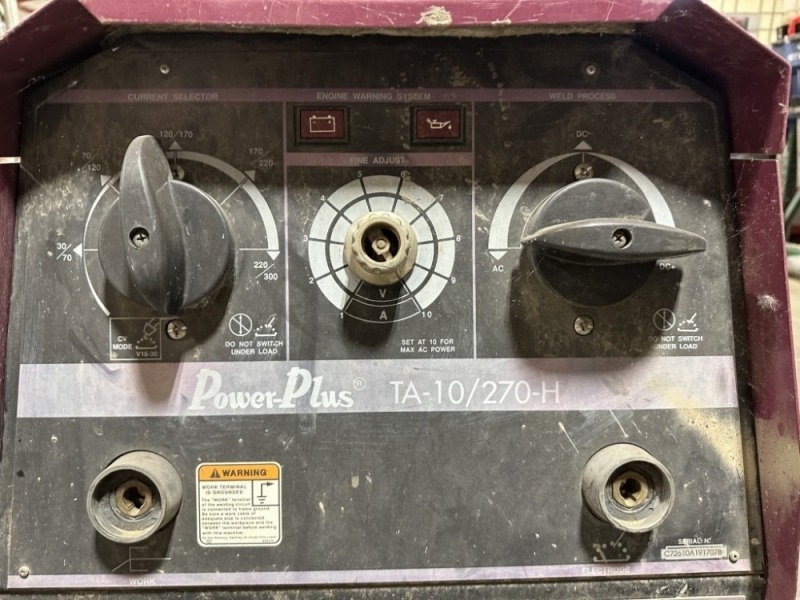 Thermal Arc TA-10 Welding Generator | J. Stout Auction