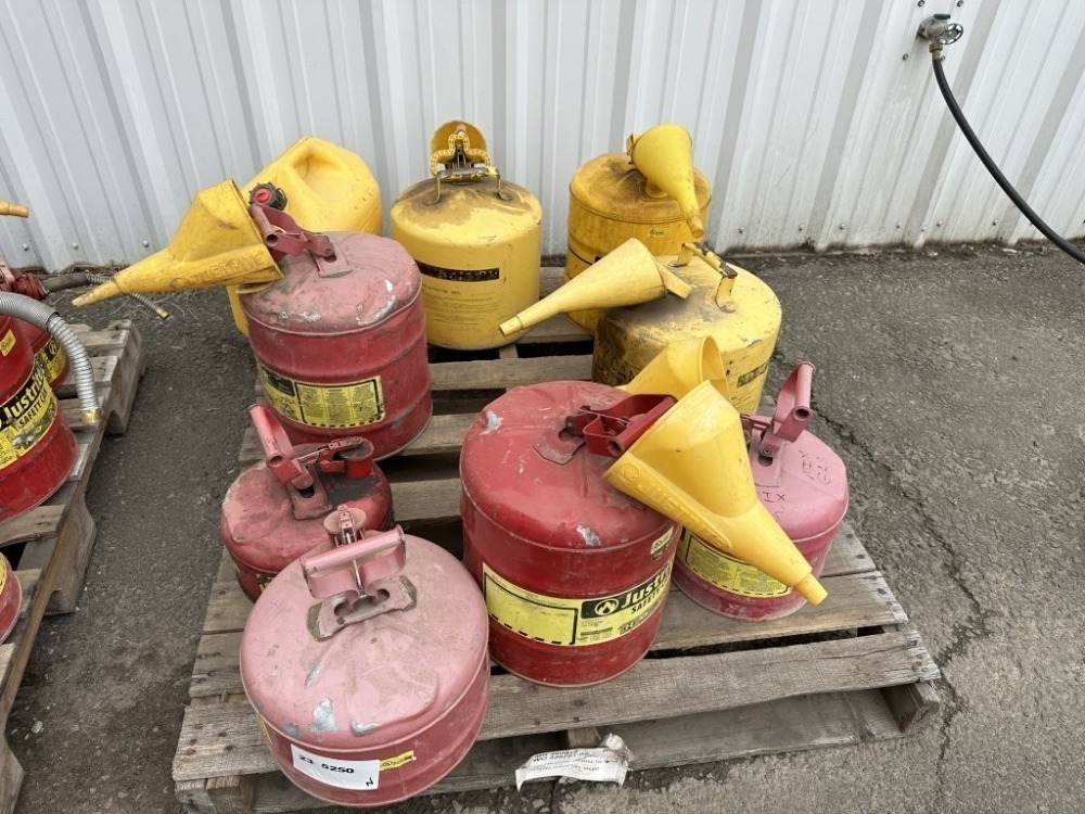 Safety Gas Cans | J. Stout Auction