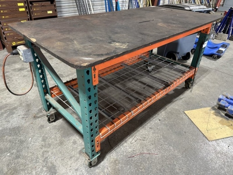 Rolling Work Bench | J. Stout Auction
