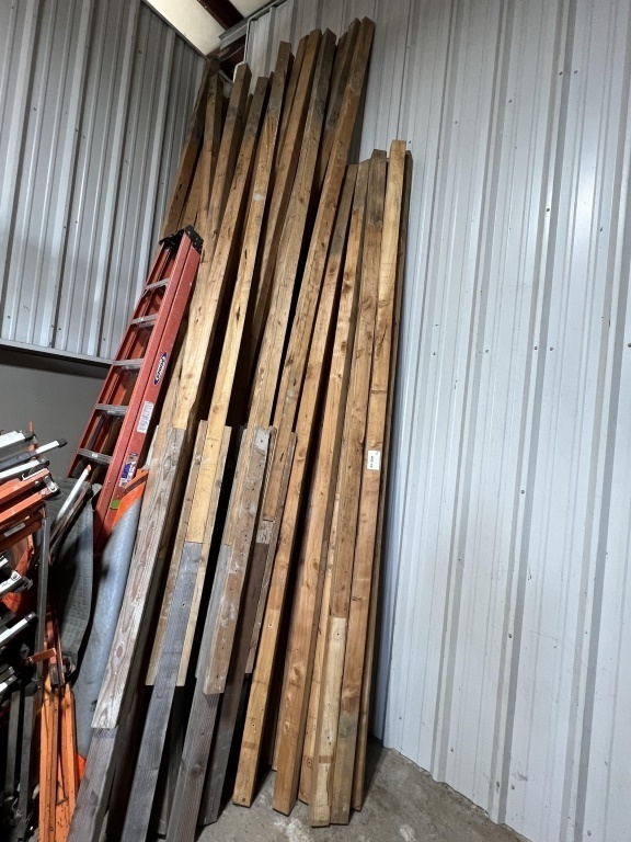 4x4 Posts & Werner Step Ladder | J. Stout Auction