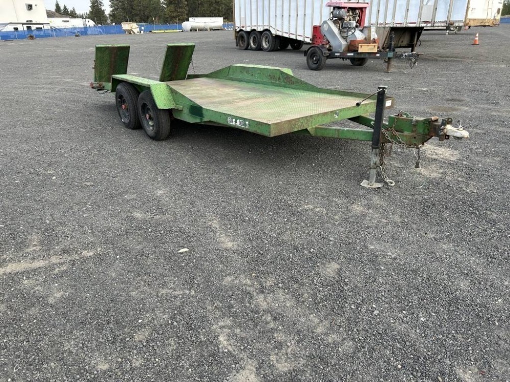 2000 Fox Trailers T/A Equipment Trailer | J. Stout Auction