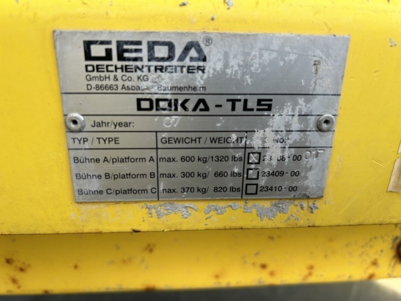 2017 Doka - TLS Table Form Lift System | J. Stout Auction