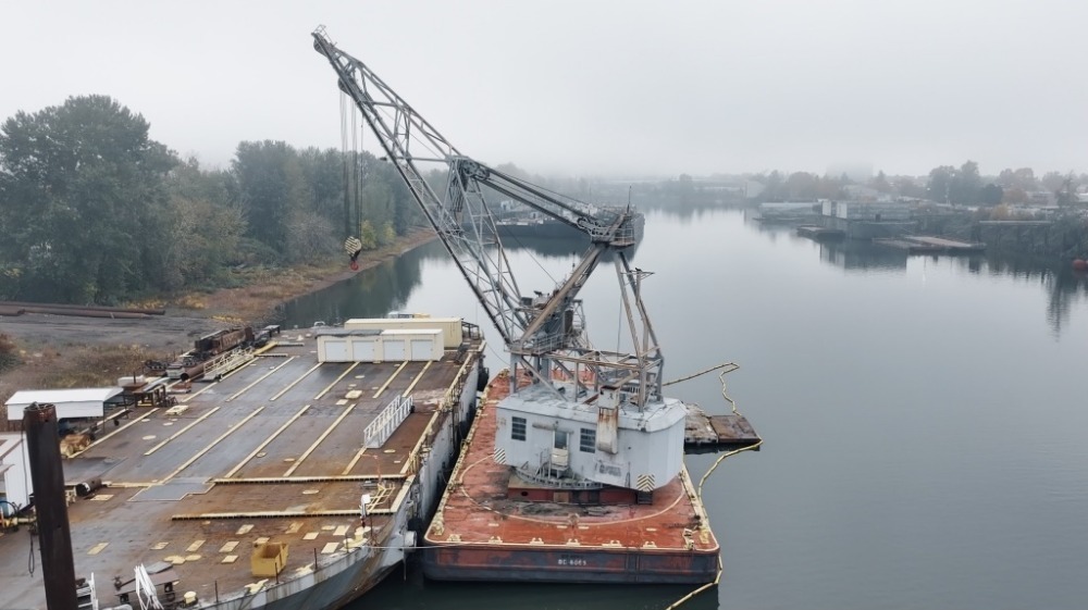1951 Wellman 67 Ton Derrick Barge | J. Stout Auction