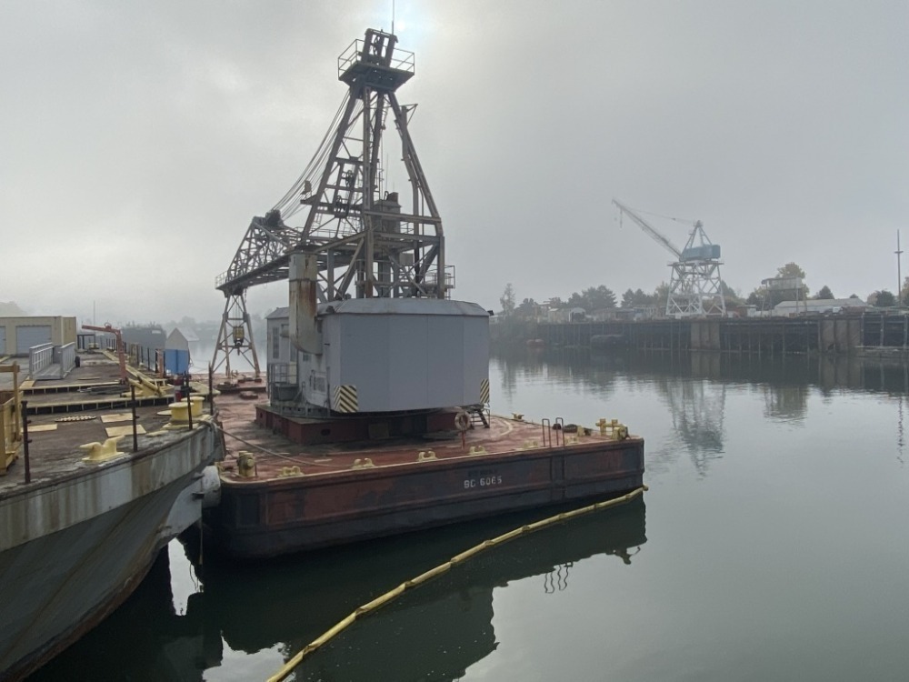 1951 Wellman 67 Ton Derrick Barge | J. Stout Auction