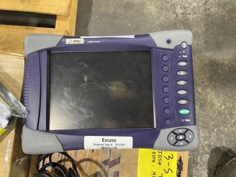 JDSU T-Berd 6000A Test Platform | J. Stout Auction