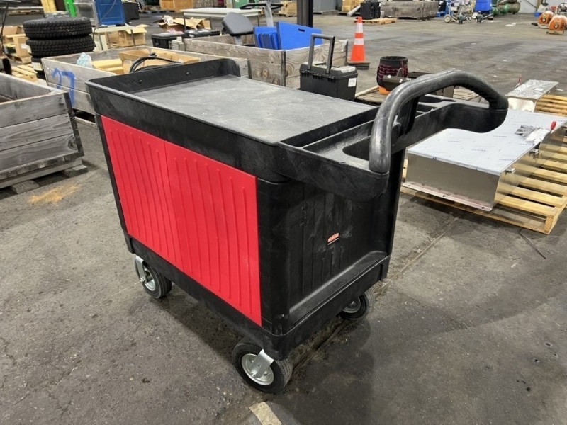 Rubbermaid Trademaster Tool Cart | J. Stout Auction